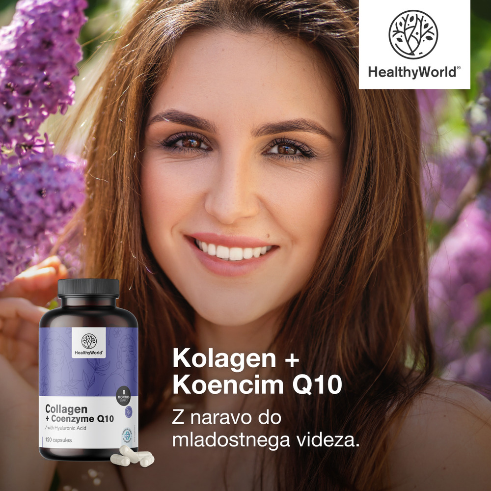 Kolagen + Koencim Q10, 120 kapsul - FutuNatura.si