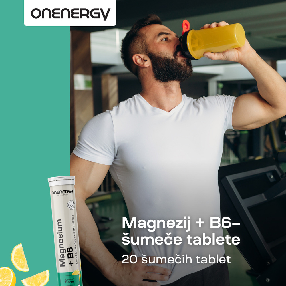 3x Magnezij + vitamin B6 – šumeče tablete, skupaj 60 šumečih tablet ...