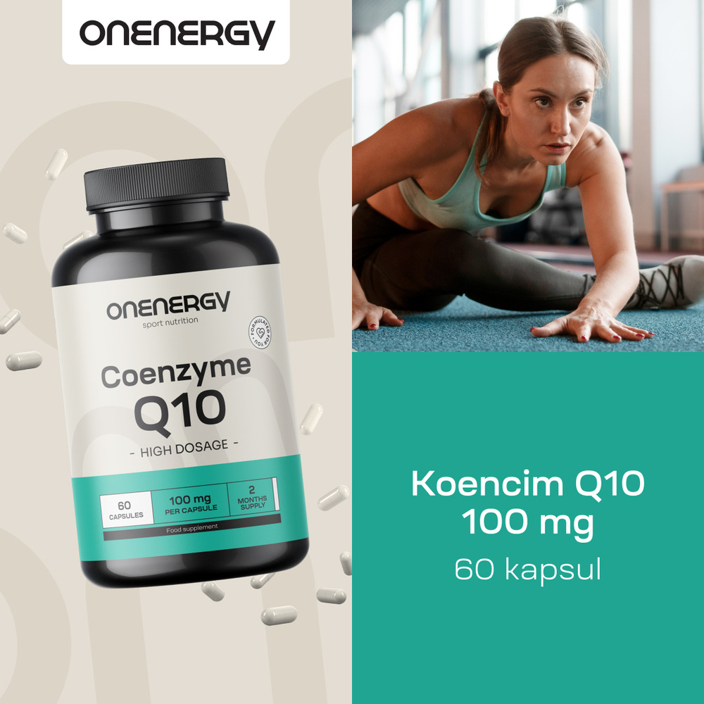 3x Koencim Q10 100 mg, skupaj 180 kapsul - FutuNatura.si