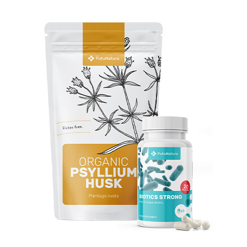 Zdrava prebava: Biotics Strong + BIO Indijski trpotec, komplet ...