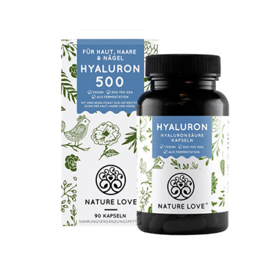 Hialuron 500 mg, 90 kapsul - FutuNatura.si